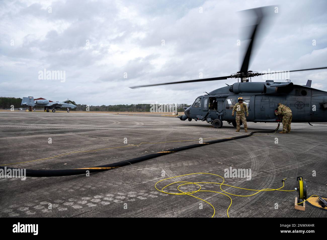 920th Rescue Wing HH-60G Pave Hawk helicopters and 175th Wing A-10C ...