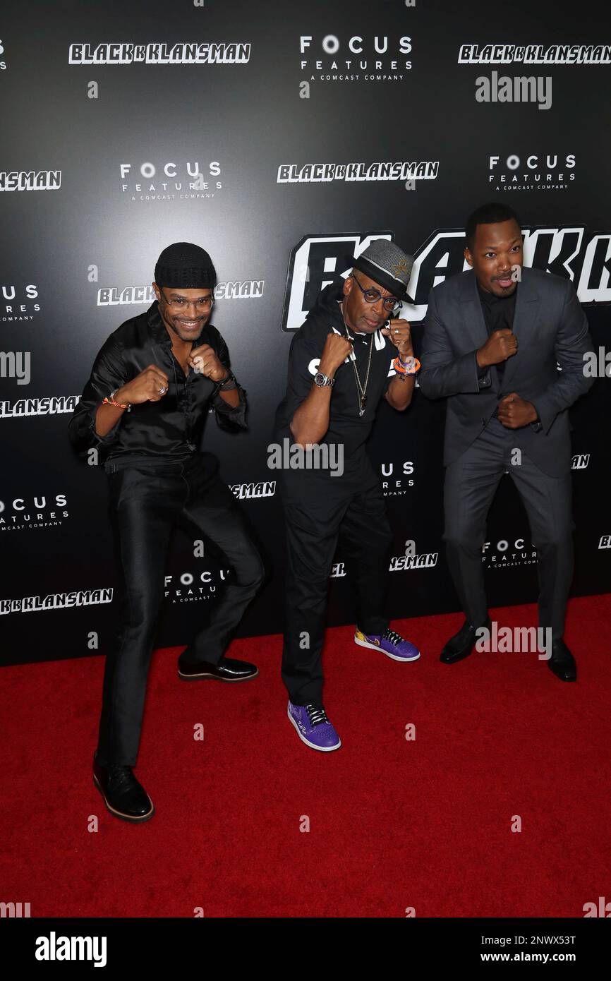 Photo by: John Nacion/STAR MAX/IPx 2018 7/30/18 Gerald Maxwell Rivera, Spike Lee and Corey ...