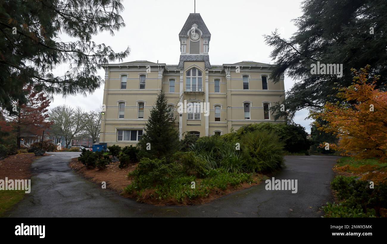 In this undated photo, Oregon State University's Benton Hall is viewed ...