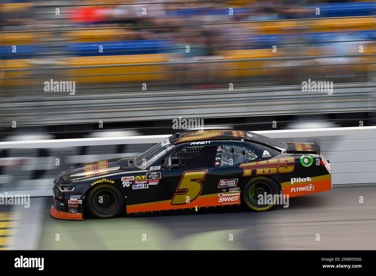 #5: Michael Annett, JR Motorsports, Chevrolet Camaro TMC during the ...