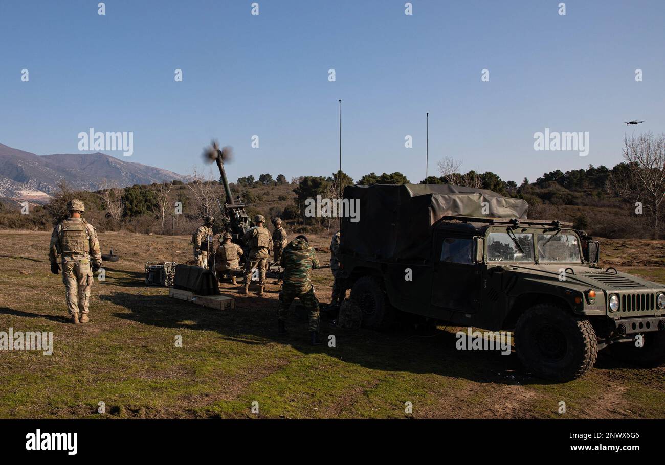 Soldiers assigned to Alpha Battery, 1st Battalion, 320th Field ...