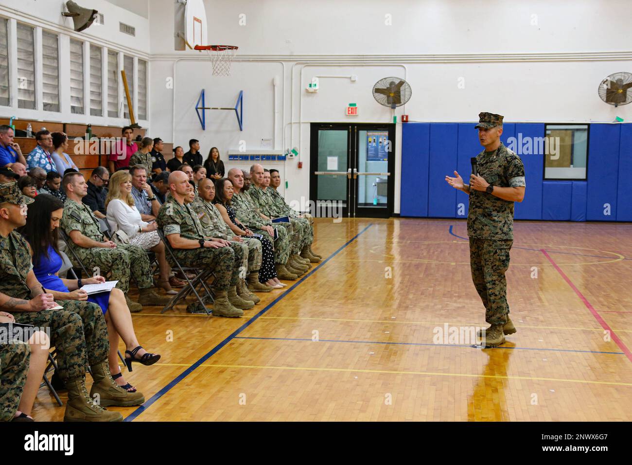 U.S. Marine Corps Col. Christopher L. Bopp, commanding officer for ...