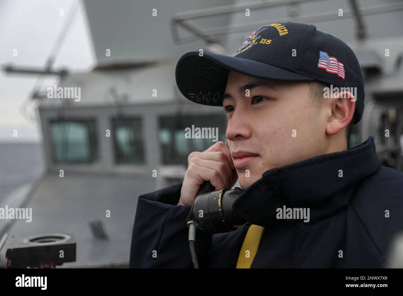 PACIFIC OCEAN (Jan. 27, 2023) – Ensign Bryan Nguyen, from Fairfax ...