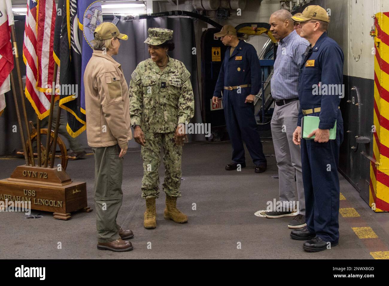 230216-N-GS837-1013 SAN DIEGO (Feb. 16, 2023) Capt. Amy Bauernschmidt ...