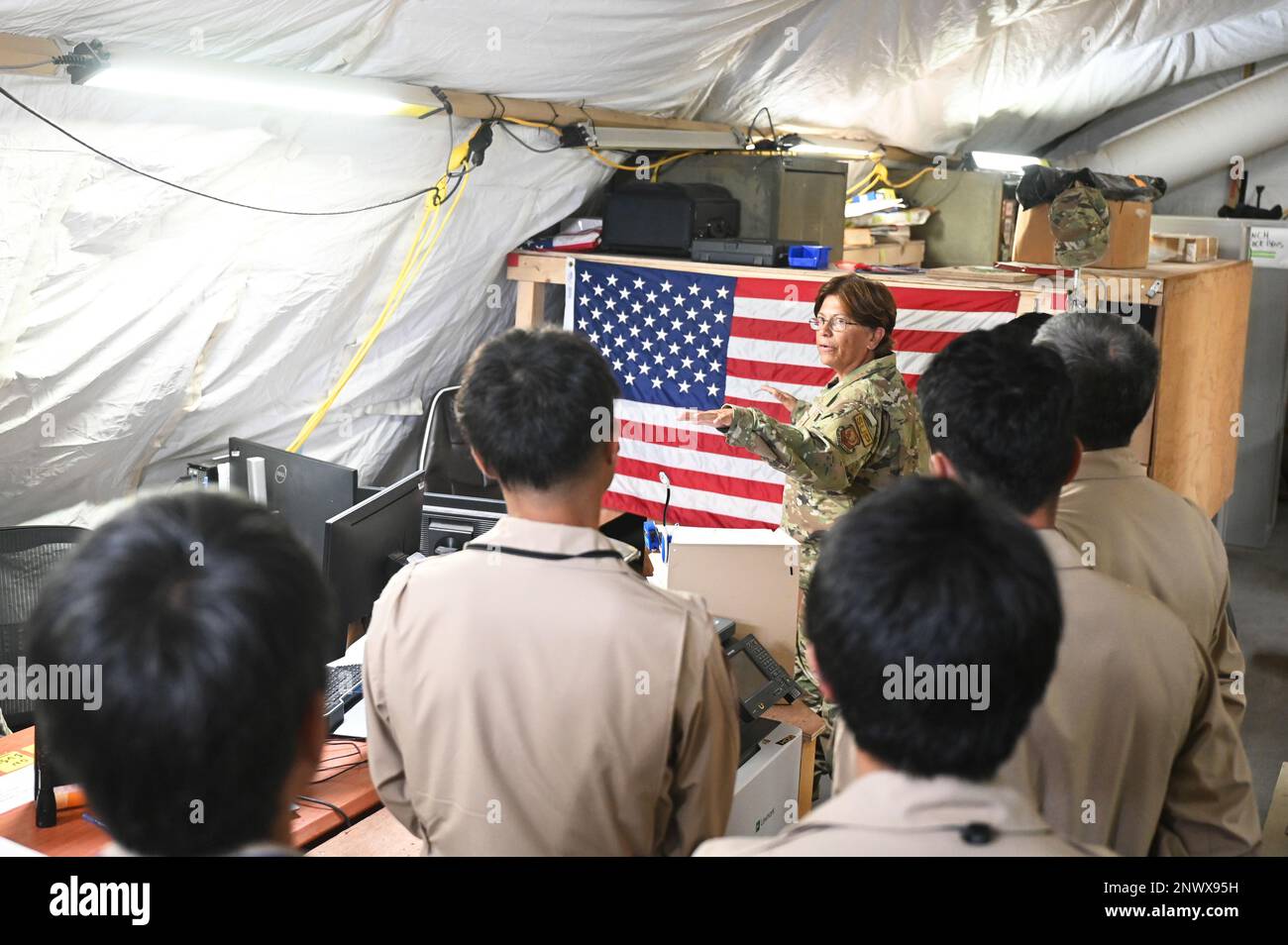 U.S. Air Force Master Sgt. Yolanda Galbraith, material management ...