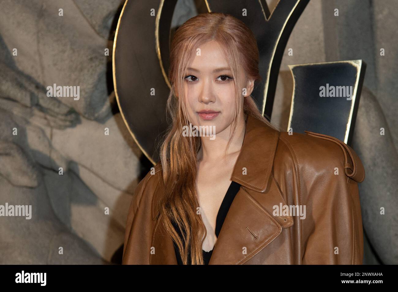 Rose attending the Saint Laurent Womenswear Fall Winter 2023-2024 show ...
