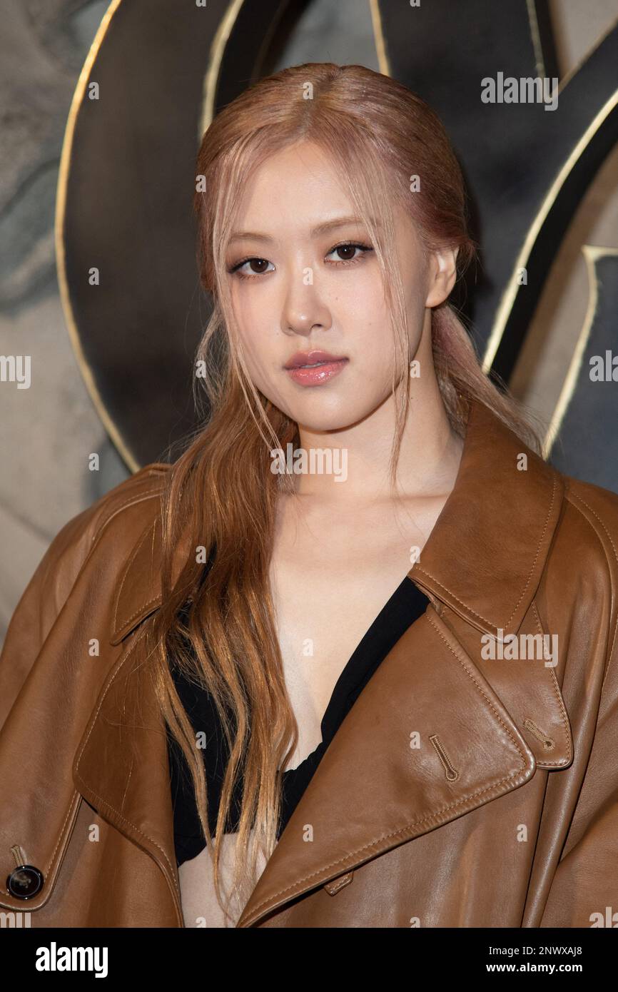 Rose attending the Saint Laurent Womenswear Fall Winter 2023-2024 show ...