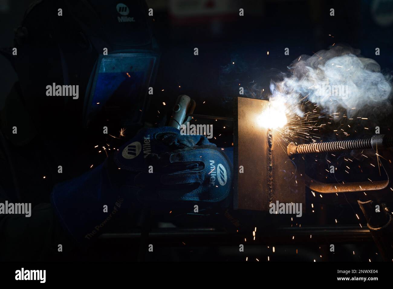 Senior Airman Robby Puentes, 341st Civil Engineer Squadron structural ...