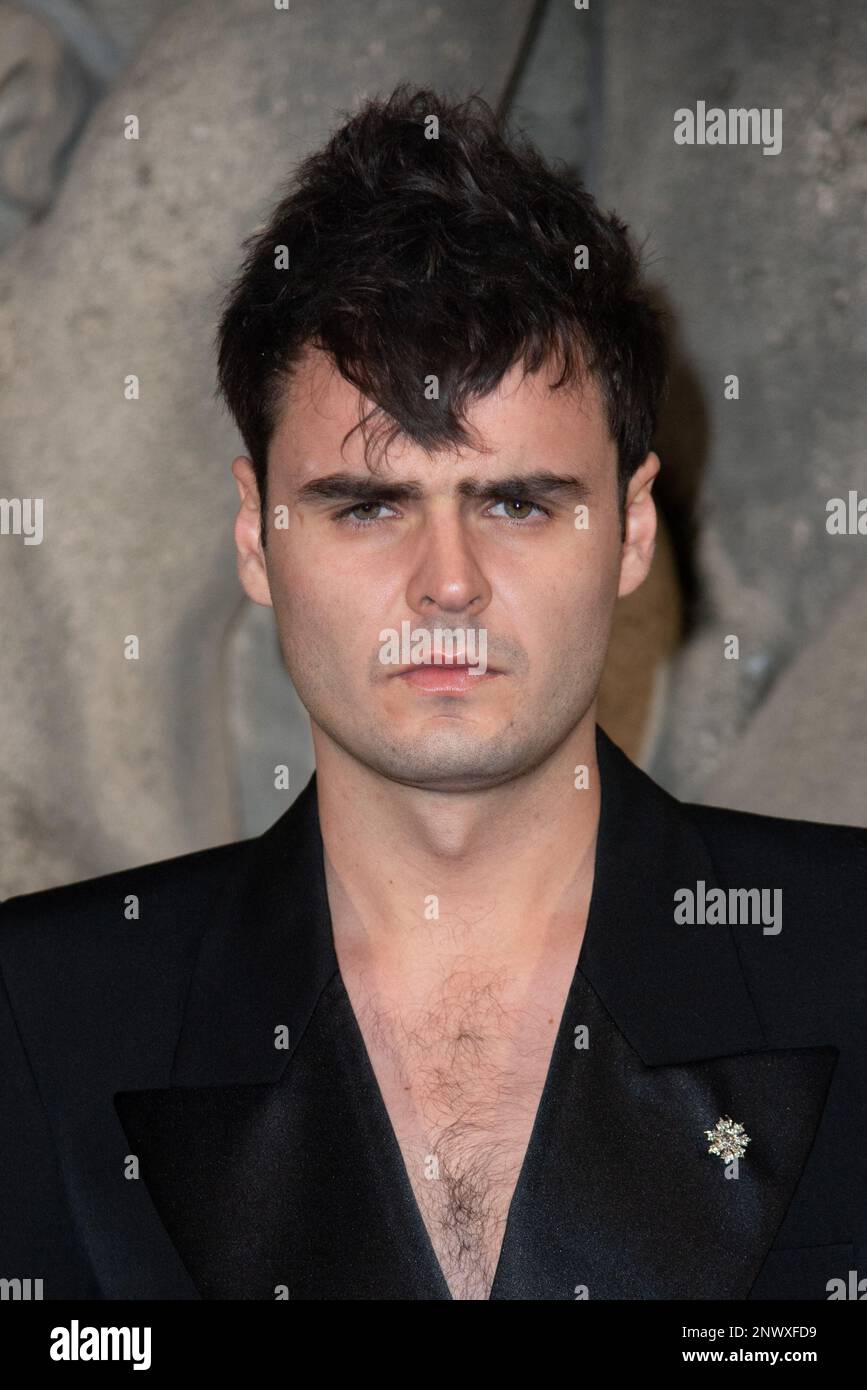 Duke Nicholson attending the Saint Laurent Womenswear Fall Winter 2023 ...