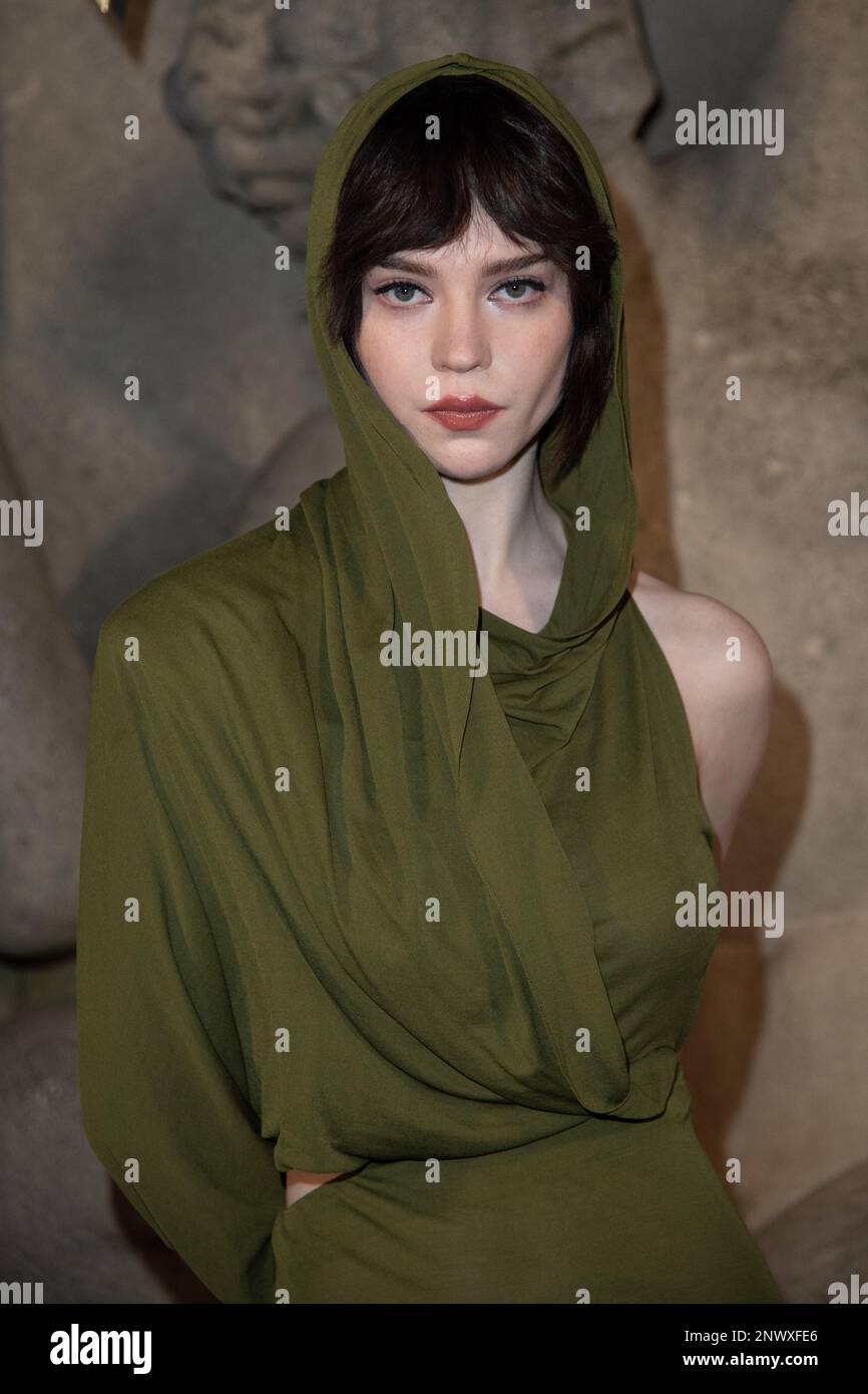 Sophie Thatcher attending the Saint Laurent Womenswear Fall Winter 2023 ...