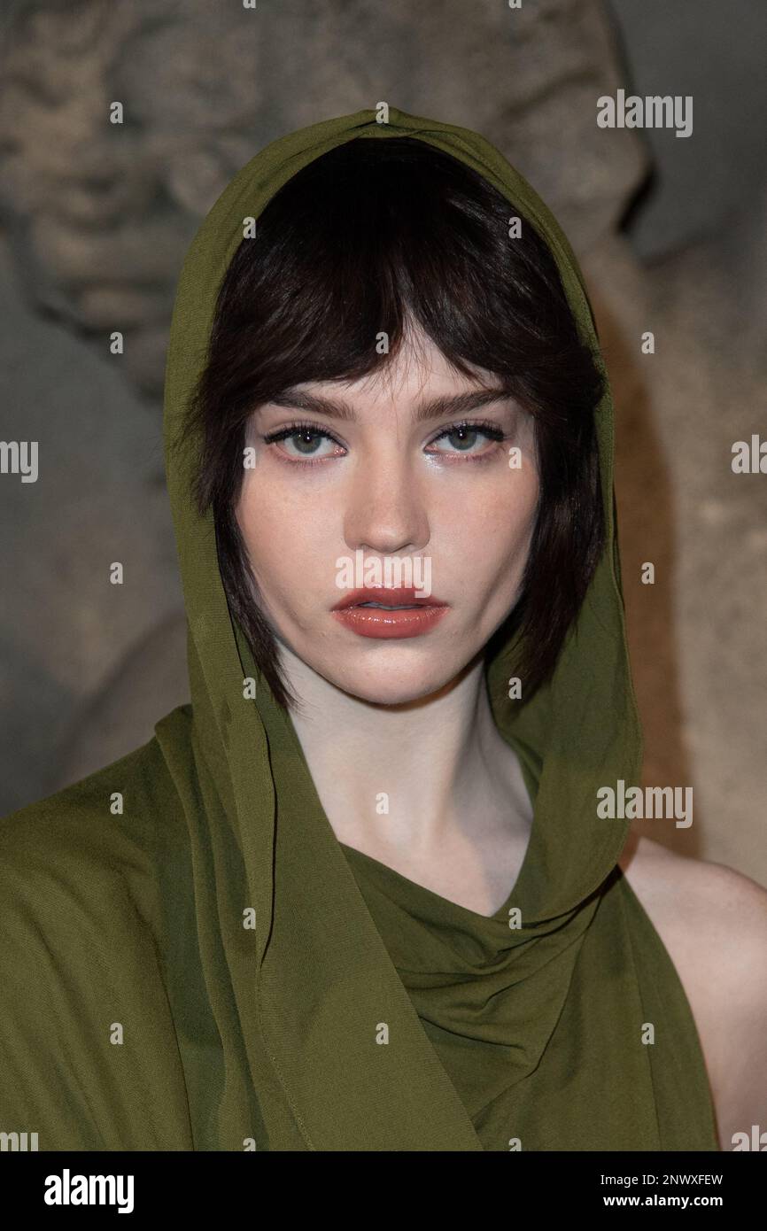 Sophie Thatcher attending the Saint Laurent Womenswear Fall Winter 2023 ...