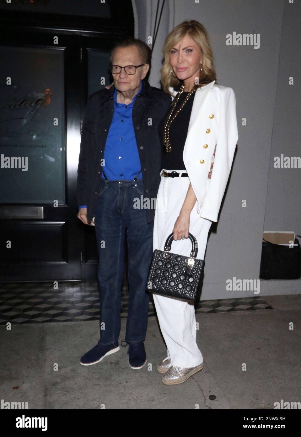 Photo by: zz/GOTPAP/STAR MAX/IPx 2018 7/24/18 Larry King and his wife ...
