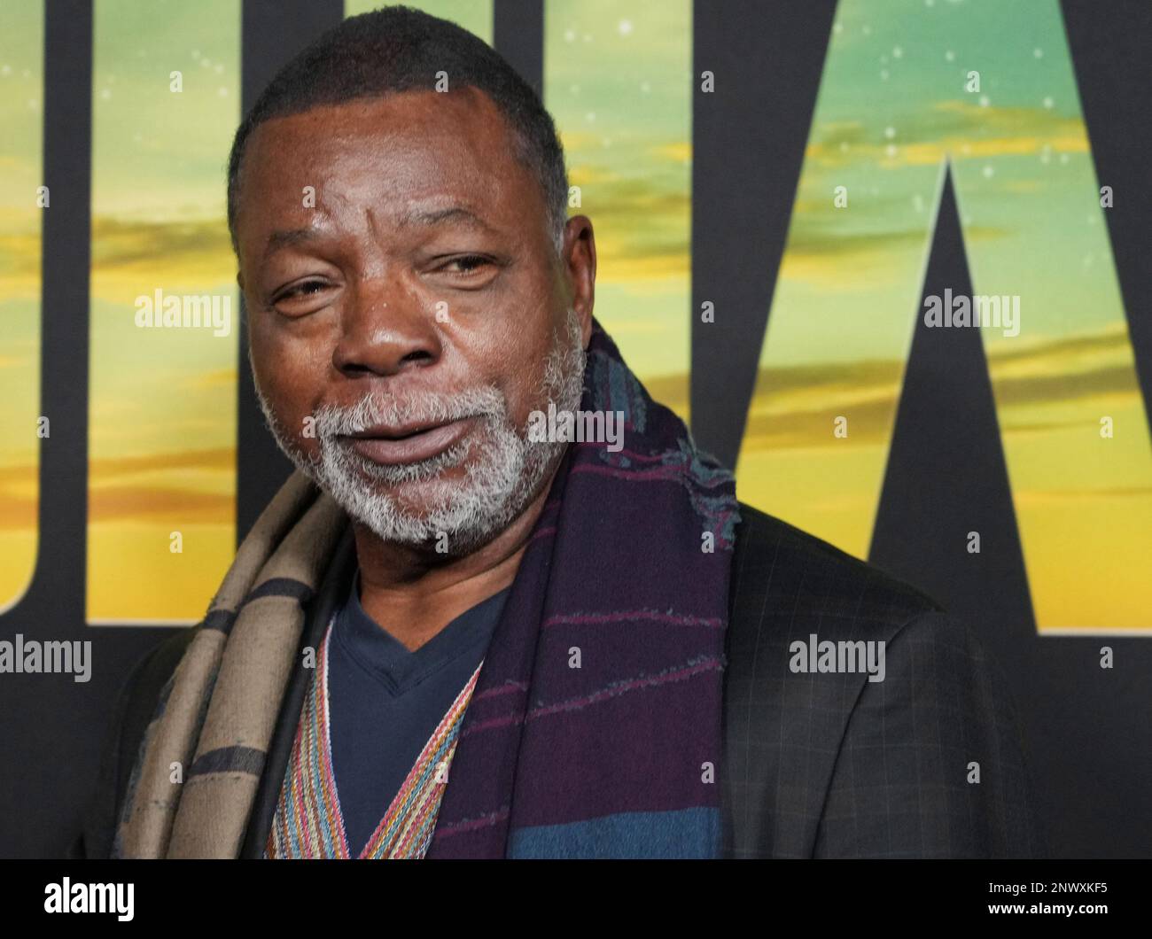 Los Angeles, USA. 28th Feb, 2023. Carl Weathers arrives at the Disney ...