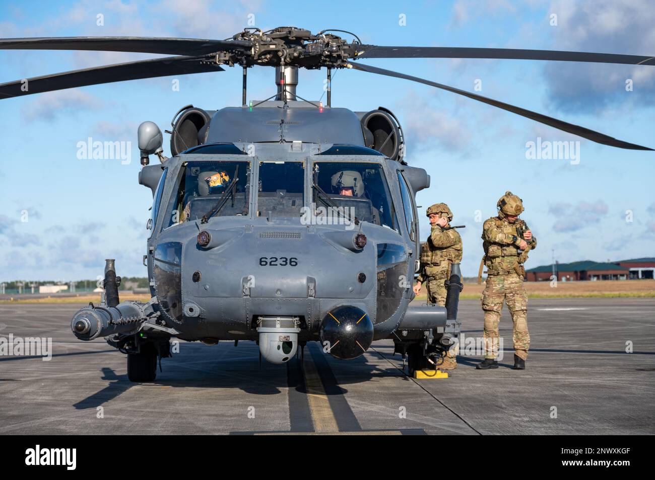 301st Rescue Squadron aircrew and 304th Rescue Squadron pararescuemen ...