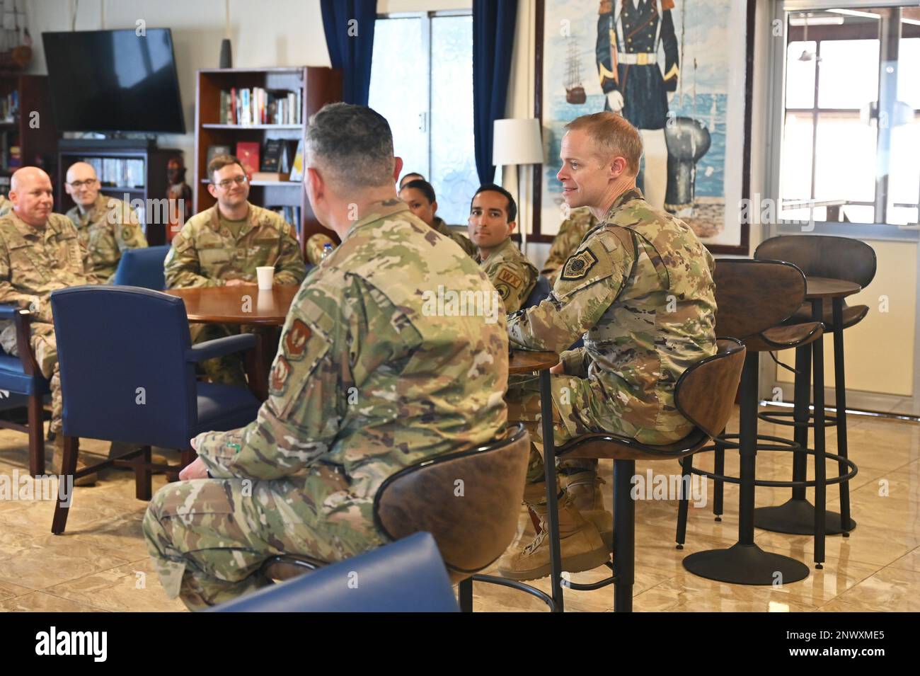 U.S. Air Force Maj. Gen. Derek France, commander of the Third Air Force ...