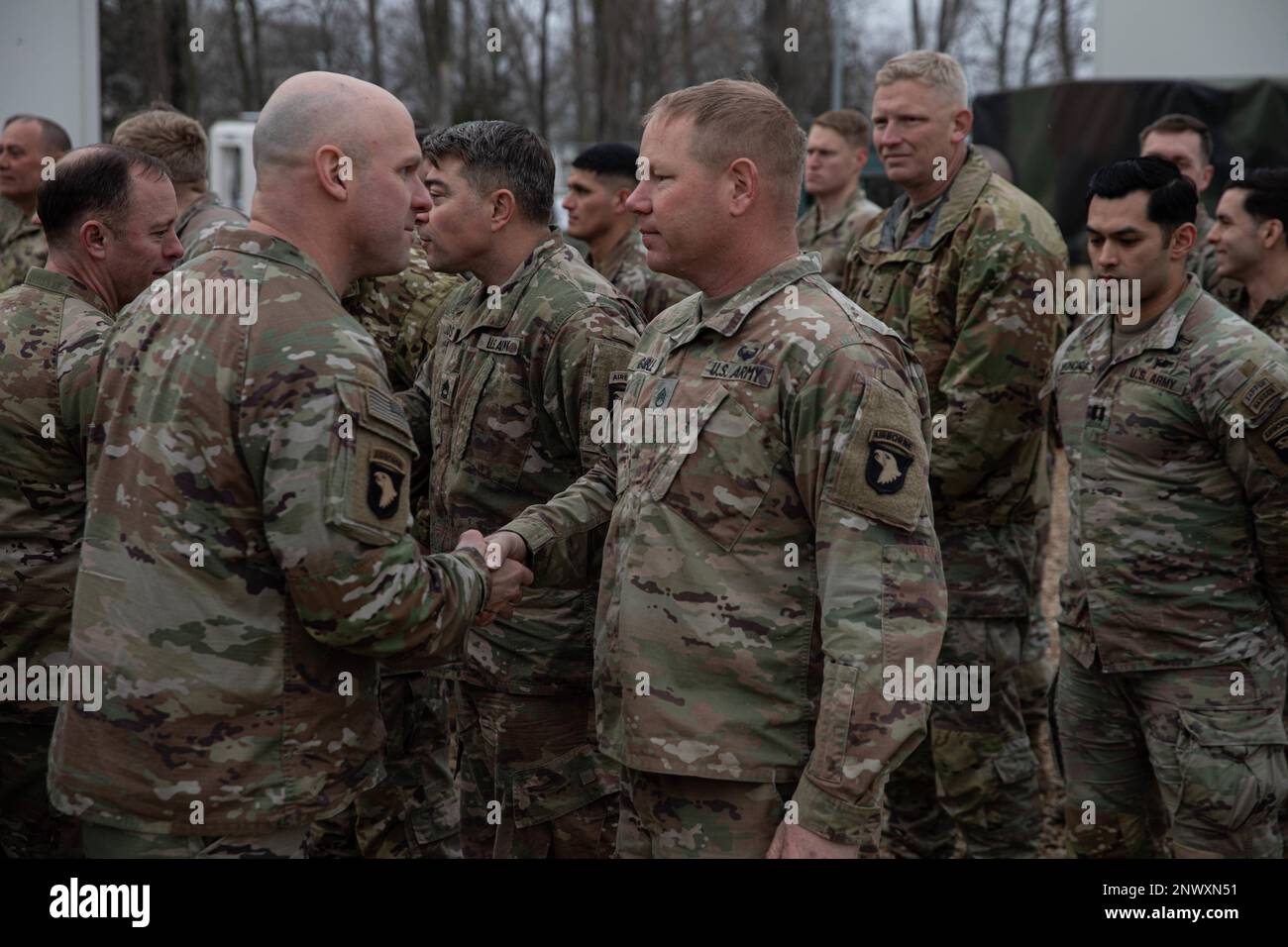 Col. Ed Matthaidess, the Commander of the 2nd Brigade Combat Team, 101st Airborne Division (Air ...