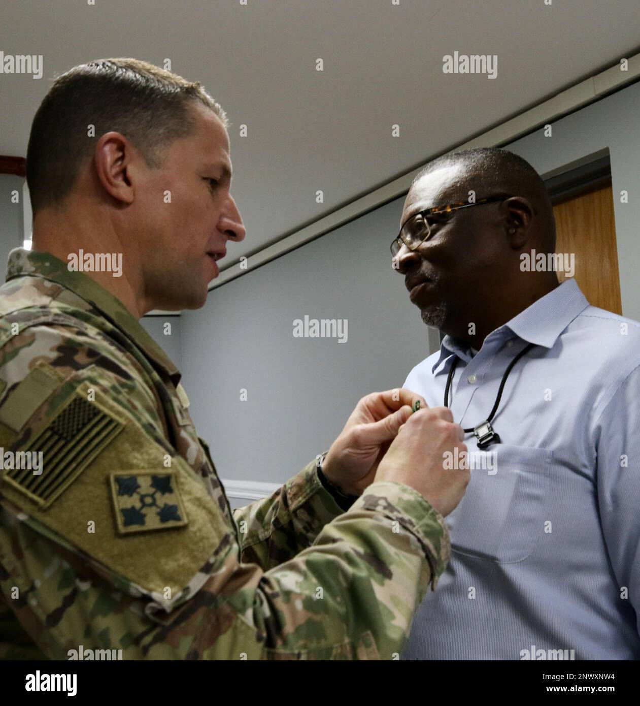 Christopher Campbell, general supply specialist, Area Support Group ...