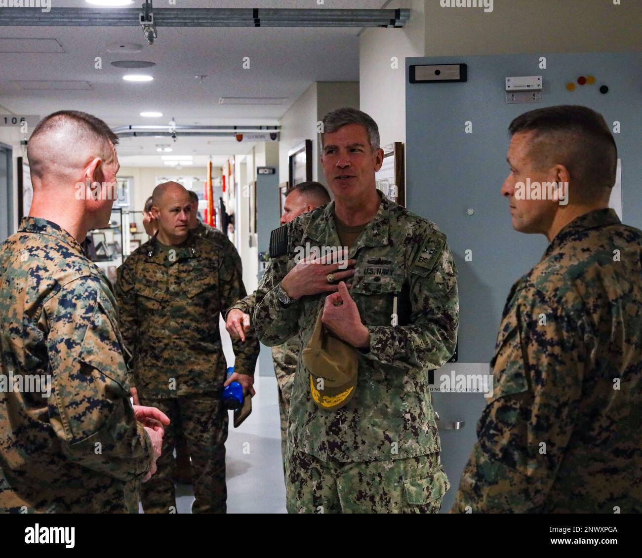 U.S. Marine Brig. Gen. Kyle Ellison, Commanding General, Marine Corps ...