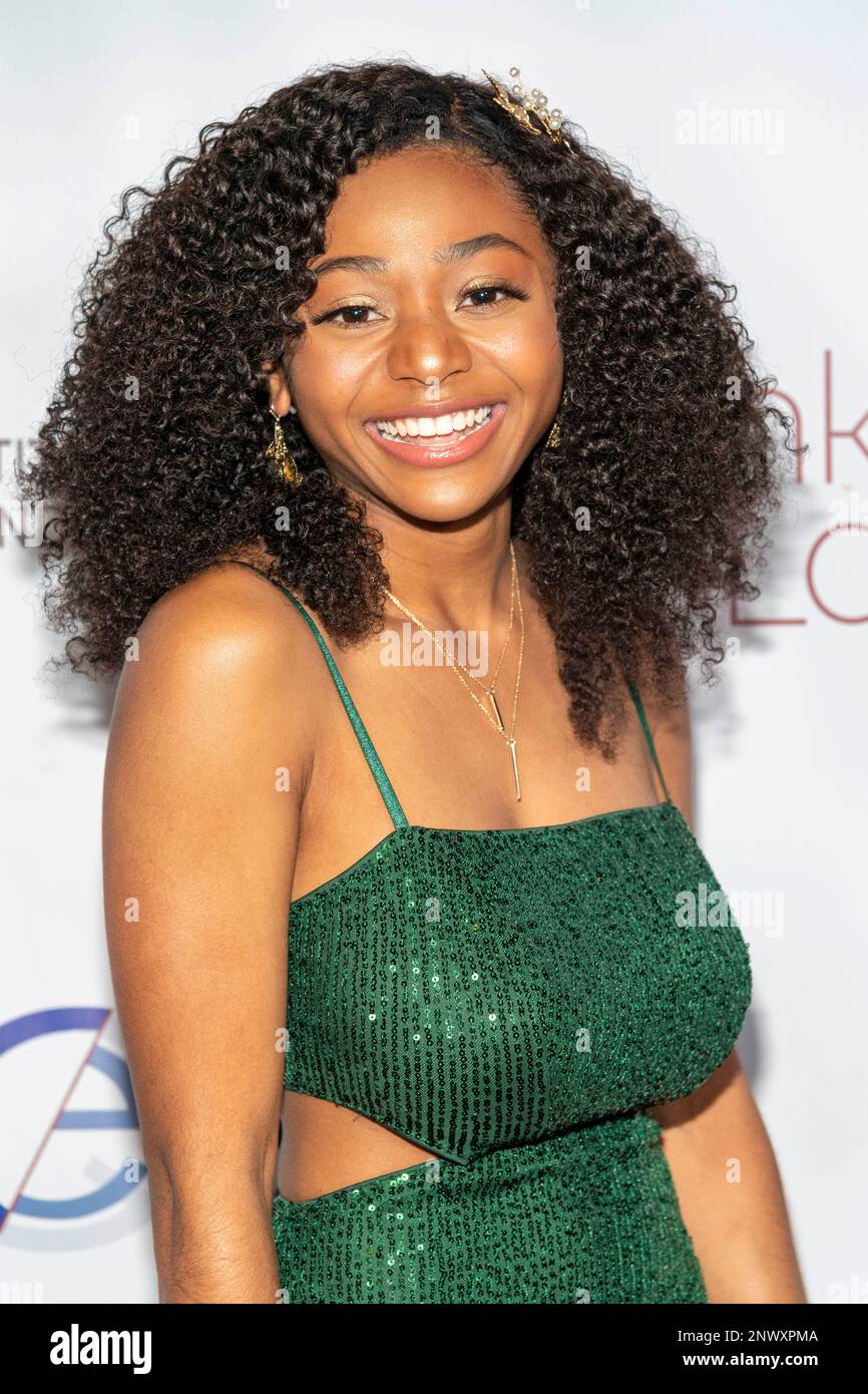 Los Angeles, CA February 28, 2023, Actor Kiana Nicole Washington ...