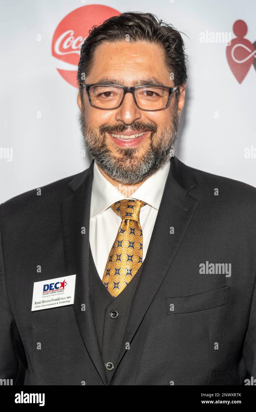 Los Angeles, CA February 28, 2023, DGA Director Rami Rivera Frankl ...