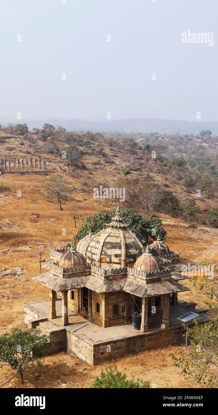 View of Ancient Rohtasgarh Devi Temple, Rohtasgarh Fort, Rohtas, Bihar ...