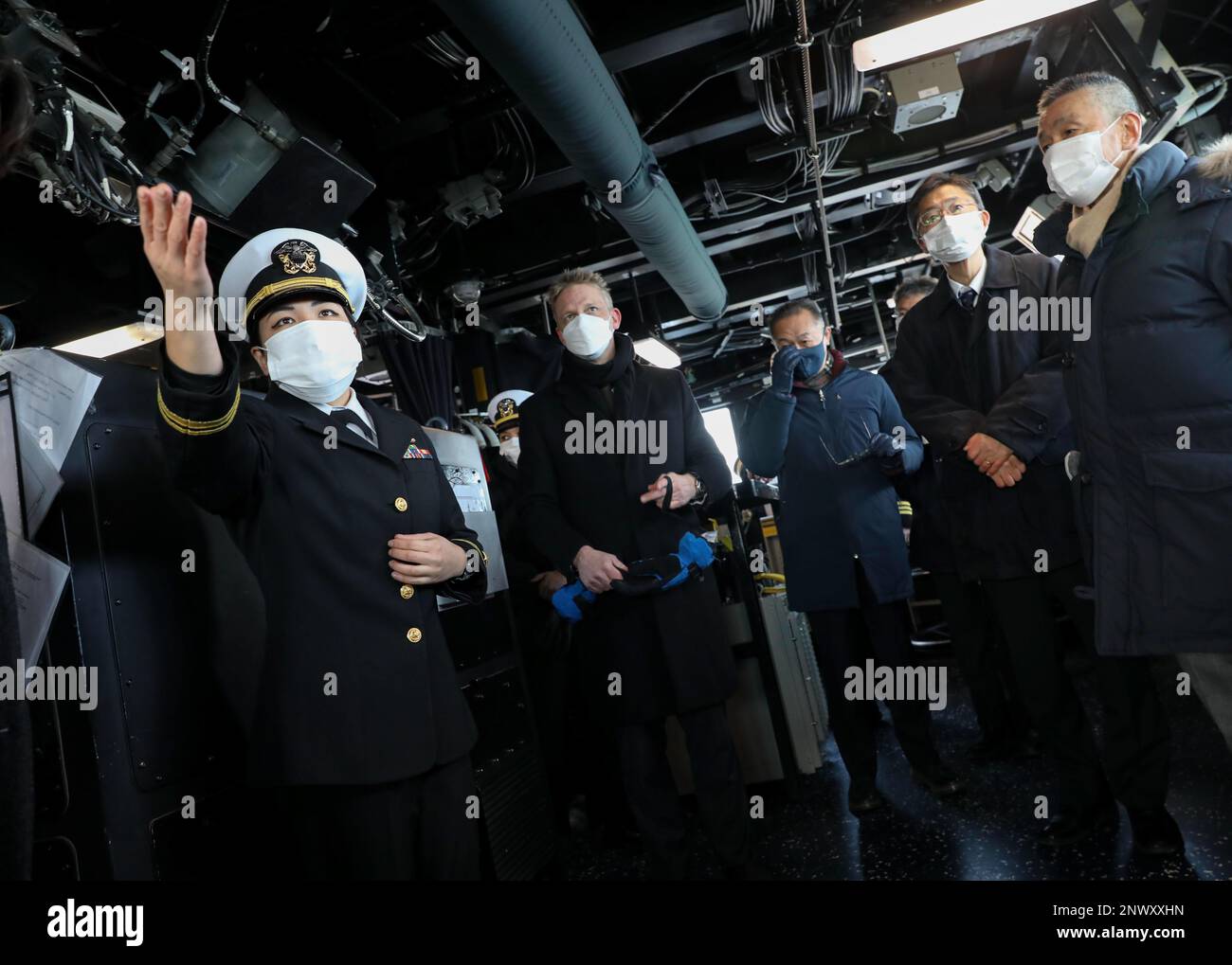 TOMAKOMAI, Japan (Jan. 30, 2023) – Lt. j.g. Chunchun Waskin, from ...