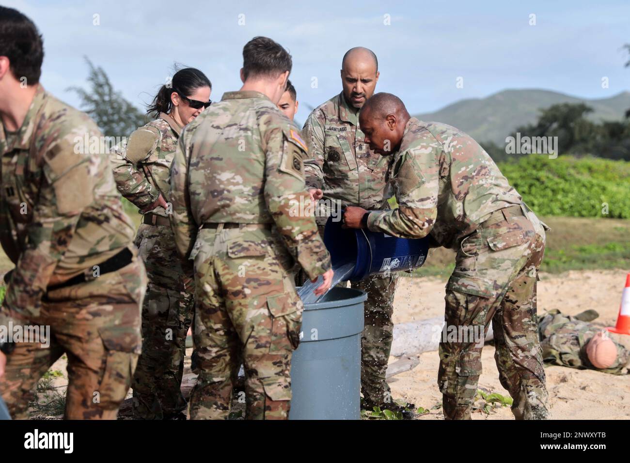 The Soldiers of the entire 500th Military Intelligence Brigade rose to ...