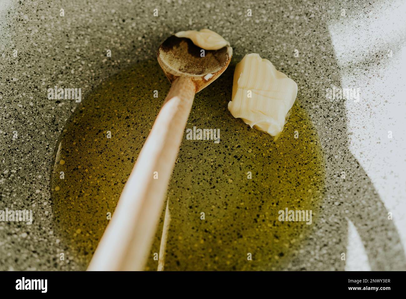 Cooking traditional east European cuisine in the kitchen Stock Photo ...