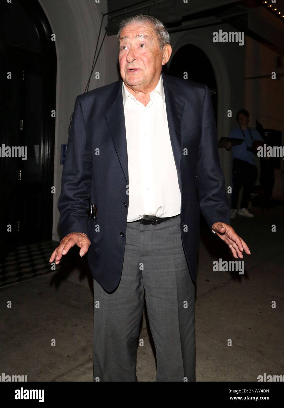 Photo by: zz/GOTPAP/STAR MAX/IPx 2018 7/18/18 Bob Arum is seen outside ...