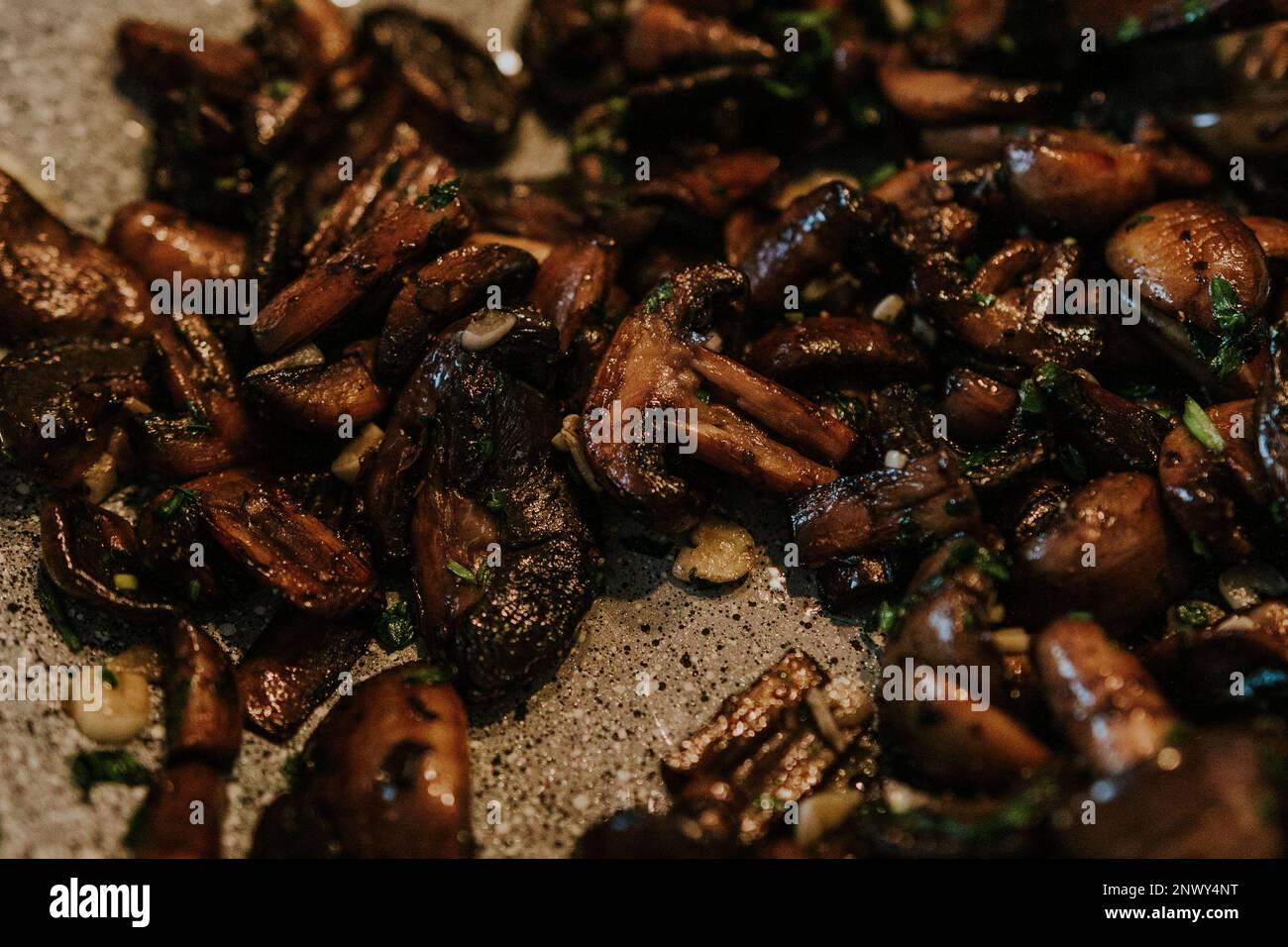 Cooking traditional east European cuisine in the kitchen Stock Photo ...