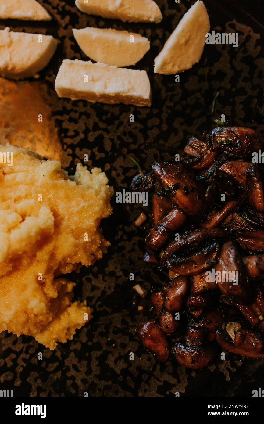 Cooking traditional east European cuisine in the kitchen Stock Photo ...