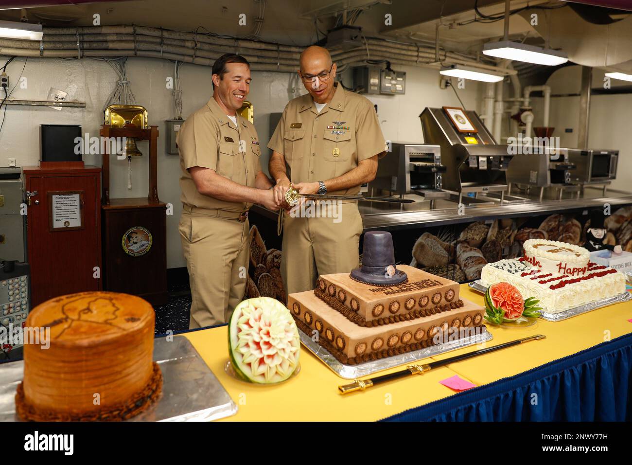 230210-N-YS747-1043 SAN DIEGO (Feb. 10, 2023) Capt. Patrick Baker ...
