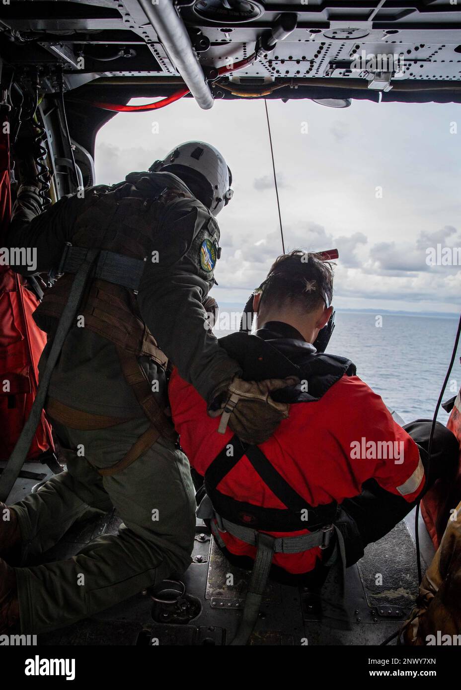 230119-N-MW880-1048 ADRIATIC SEA (Jan. 19, 2023) Naval Air Crewman ...