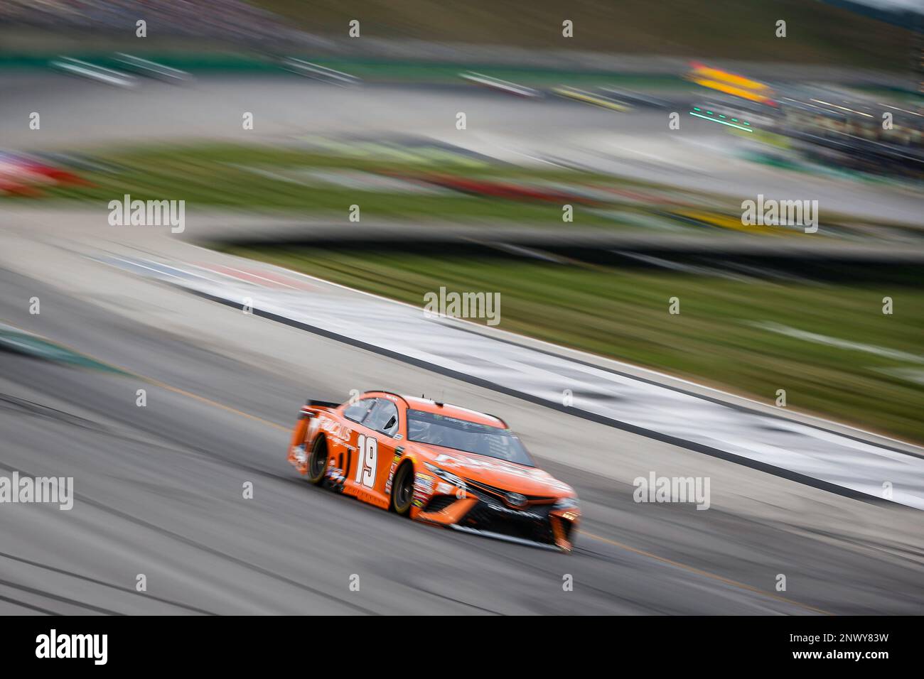 Daniel Suarez (19) during the Monster Energy NASCAR Cup Series Quaker ...