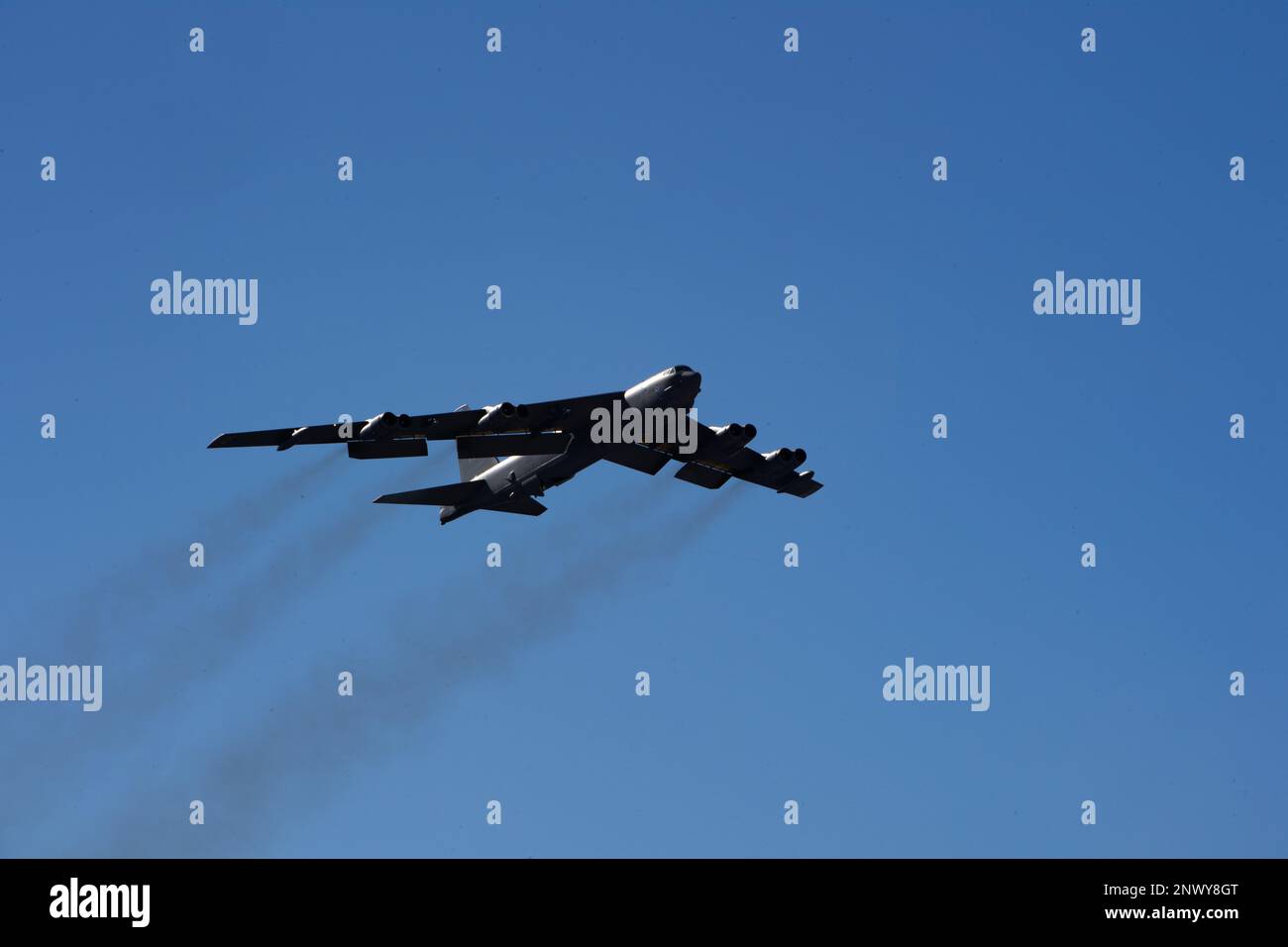 A B-52 Stratofortress from the 2d Bomb Wing, Barksdale Air Force Base ...
