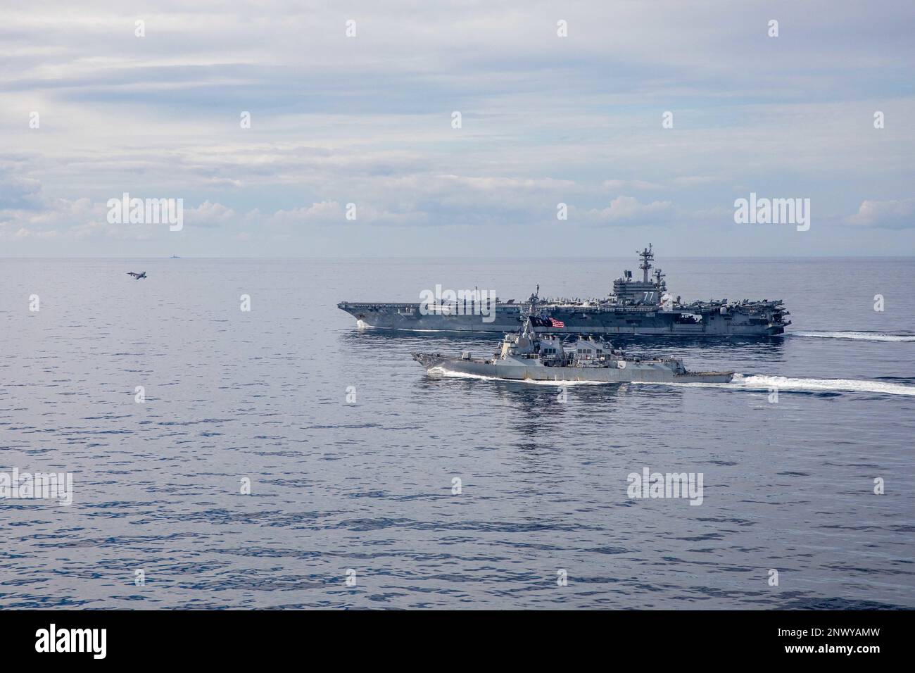 230113-N-MW880-1200 ADRIATIC SEA (Jan. 13, 2023) The Nimitz-class ...