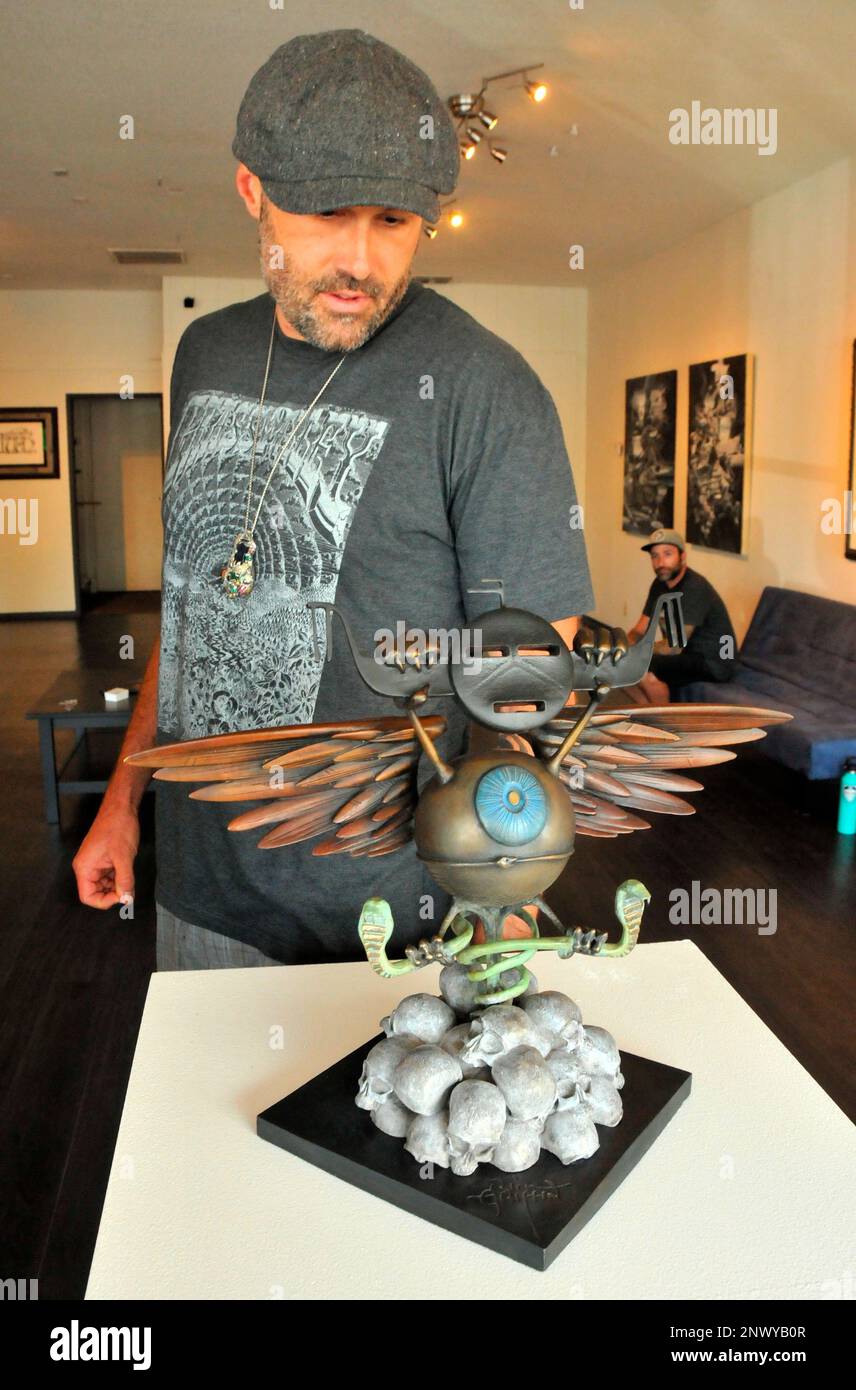 A sculpture commissioned by Brian Chambers of The Chambers Project ...