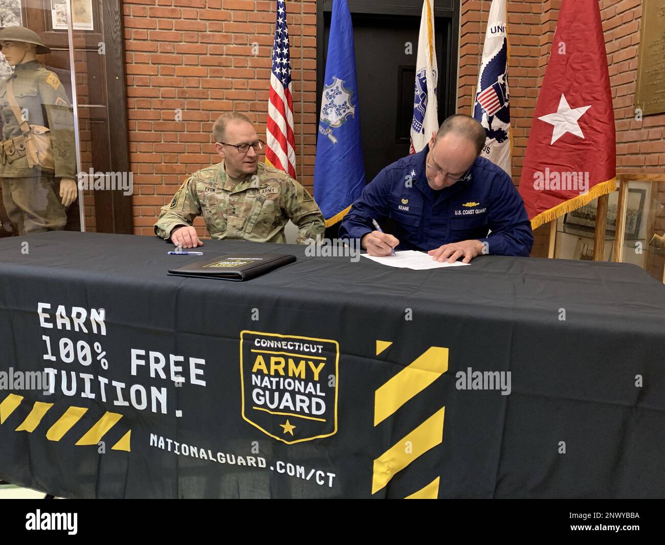 Major Gen. Francis Evon, adjutant general of the Connecticut National ...