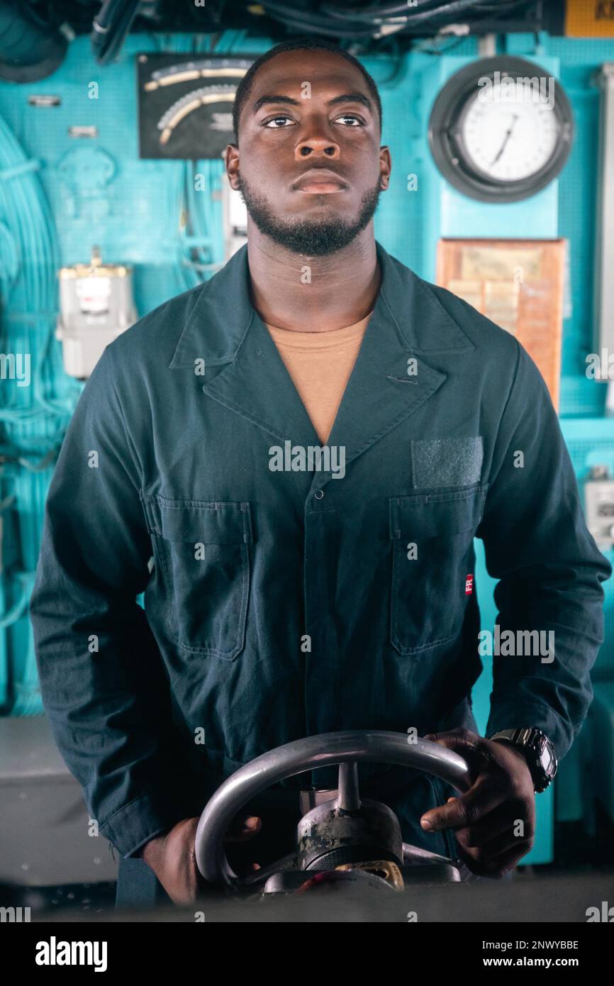 230119-N-XX566-1013 SOUTH CHINA SEA (Jan. 19, 2022) U.S. Navy Seaman ...