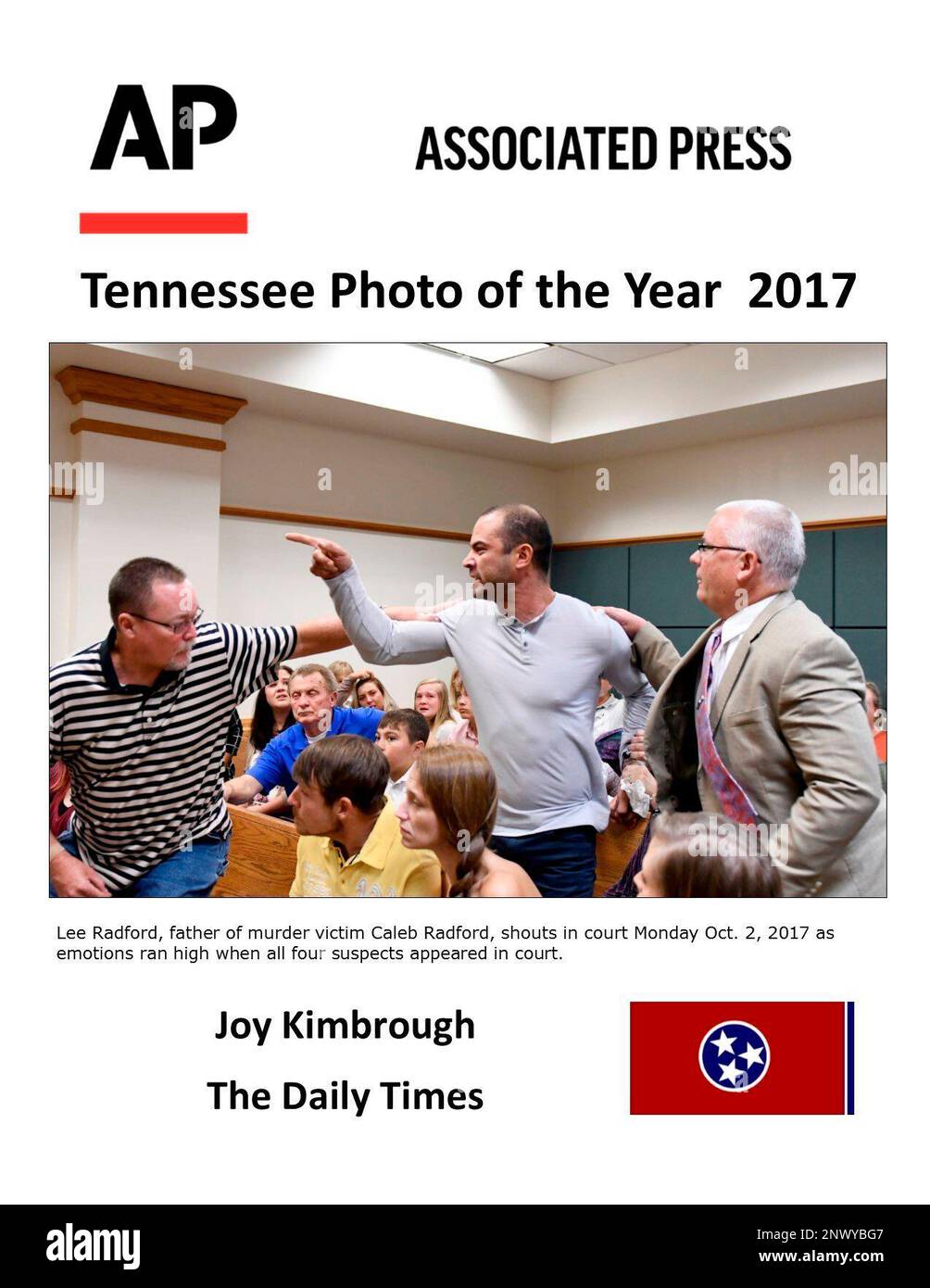 FILE - In this Oct. 2, 2017 file photo, Lee Radford, father of murder ...