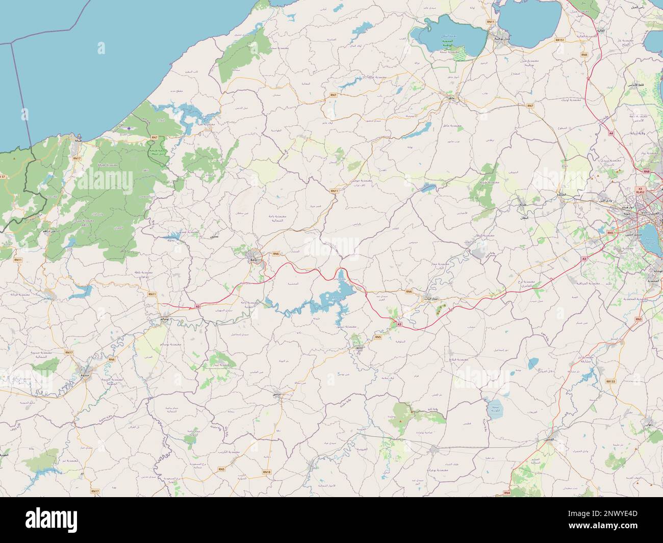 Map of beja hi-res stock photography and images - Alamy