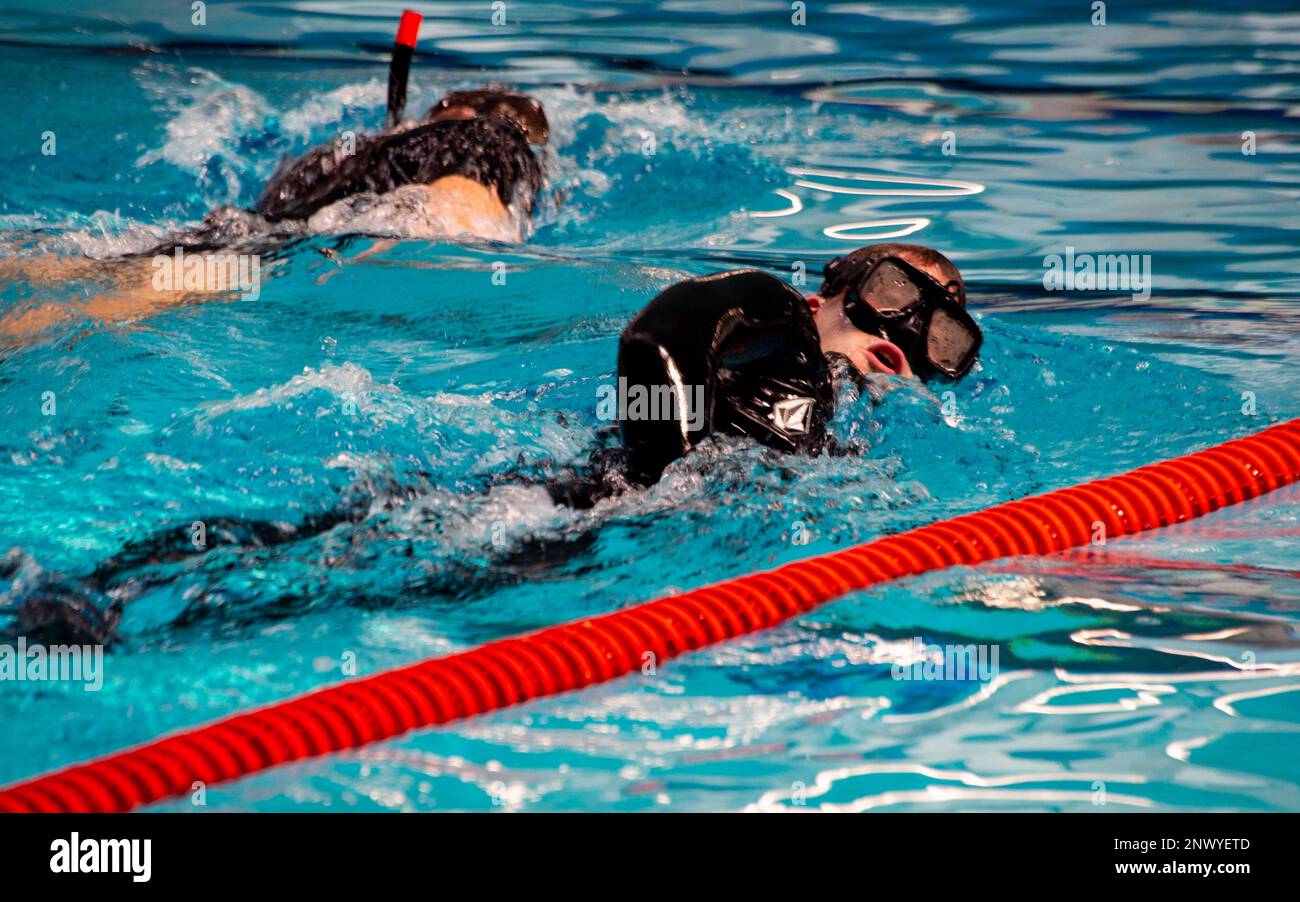 SAN DIEGO (Feb. 2, 2023) Lt. j.g. Fin Merrill, assigned to amphibious ...