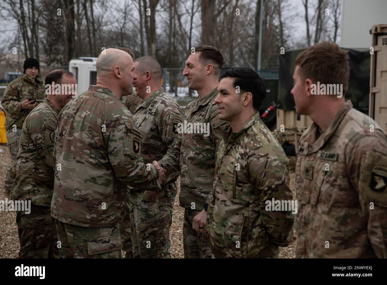 Col. Ed Matthaidess, the Commander of the 2nd Brigade Combat Team ...