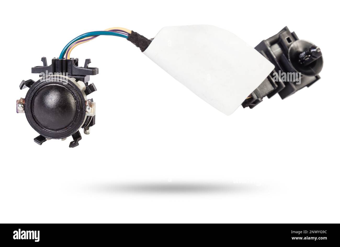 speaker of an acoustic system - an audio for playing music in a car ...