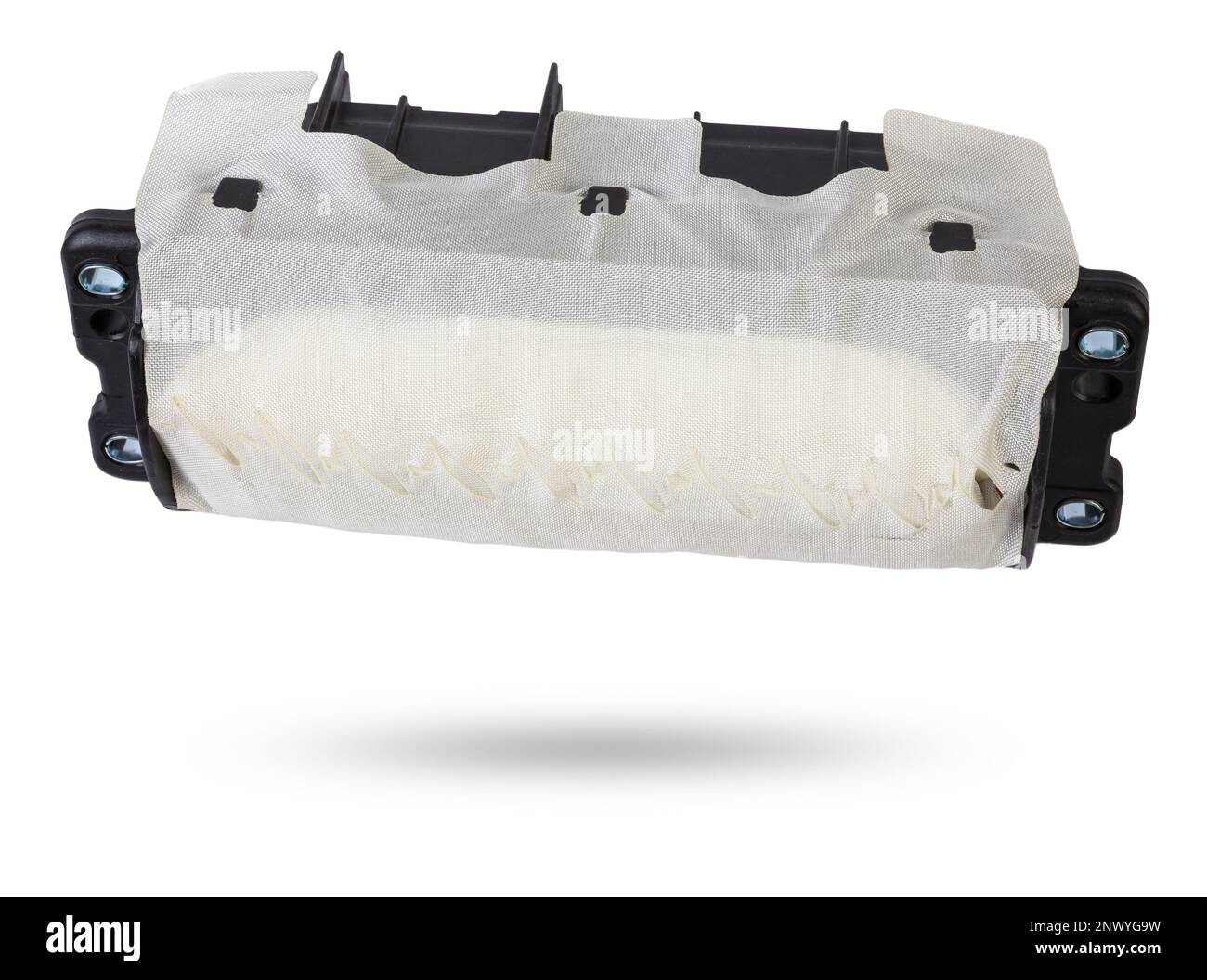 Spare part and interior element from a car passenger airbag in the ...