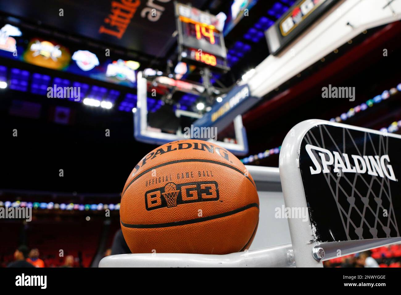 DETROIT, MI - JULY 13: A general view of the official game ball is seen ...