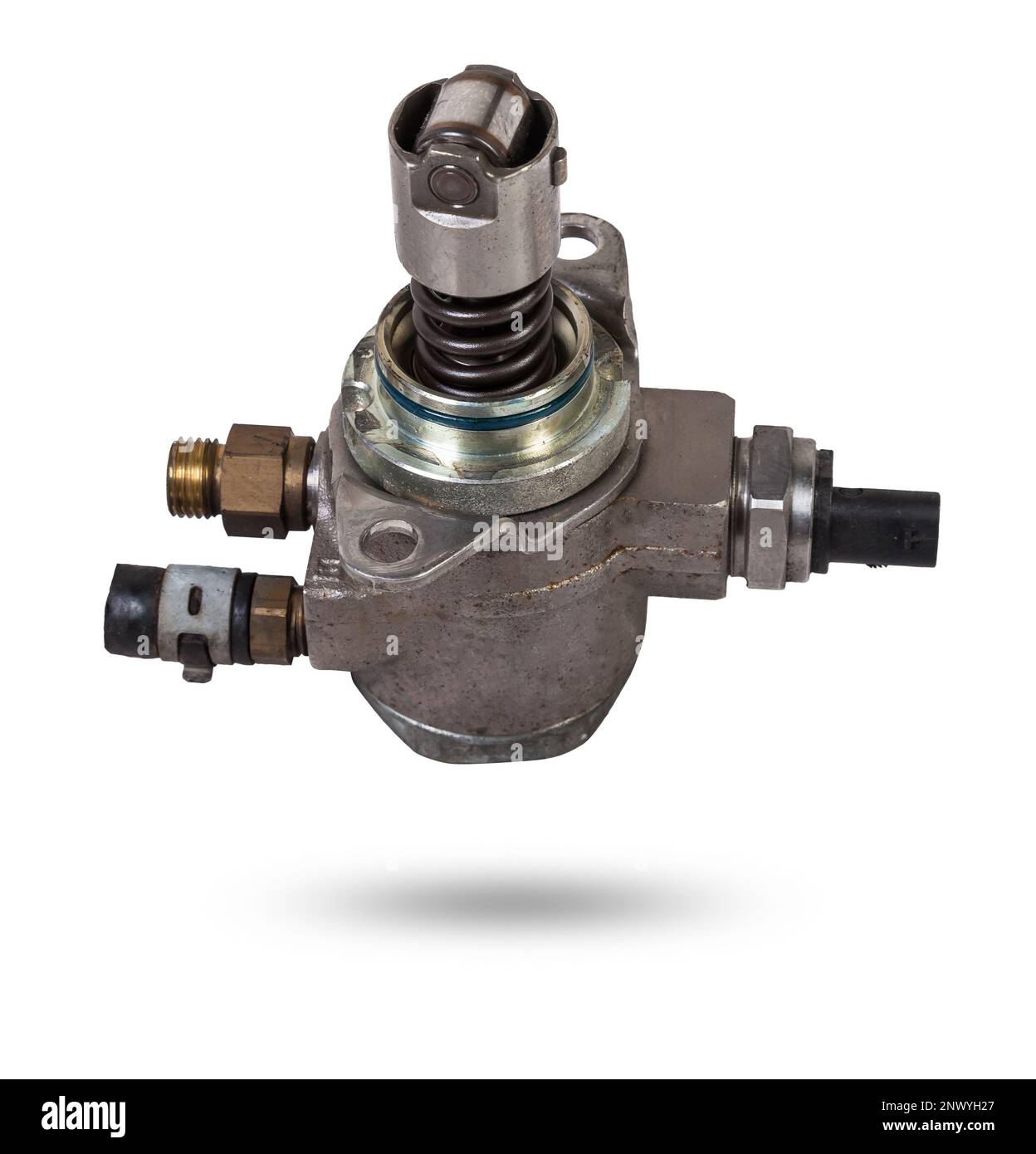 Fuel gauge in car Cut Out Stock Images & Pictures - Alamy