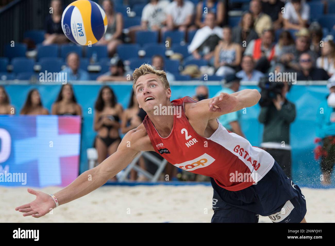 Christian Sorum of Norway in action during the men's gold medal game ...