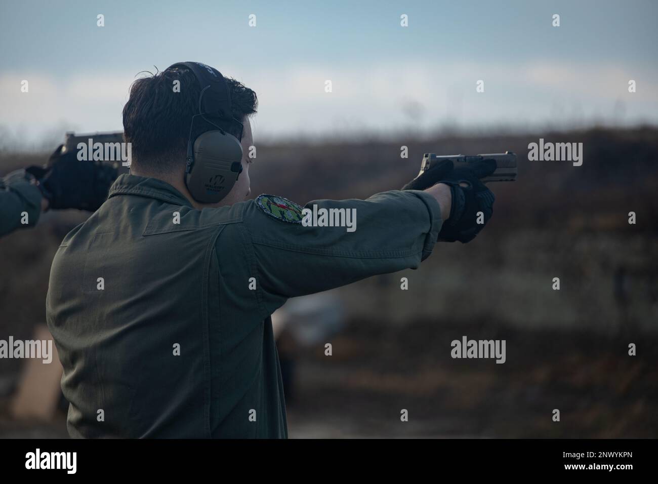 U.S. Marine Corps Sgt. Efrain Arroyo, team commander, special reaction ...