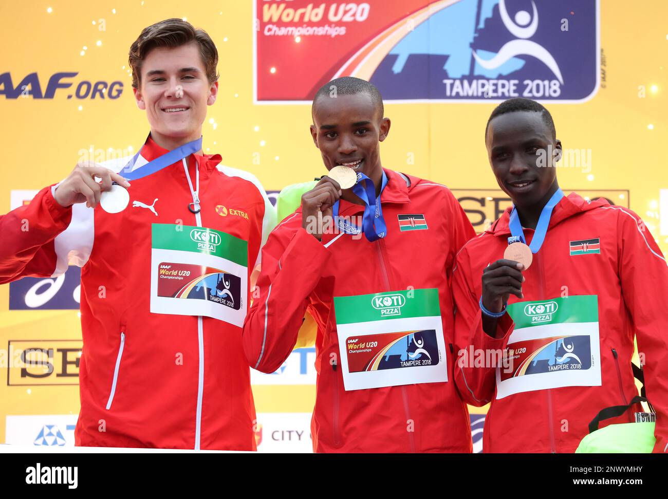 Men's 1,500m gold medalist George Meitamei Manangoi aka George Manangoi ...